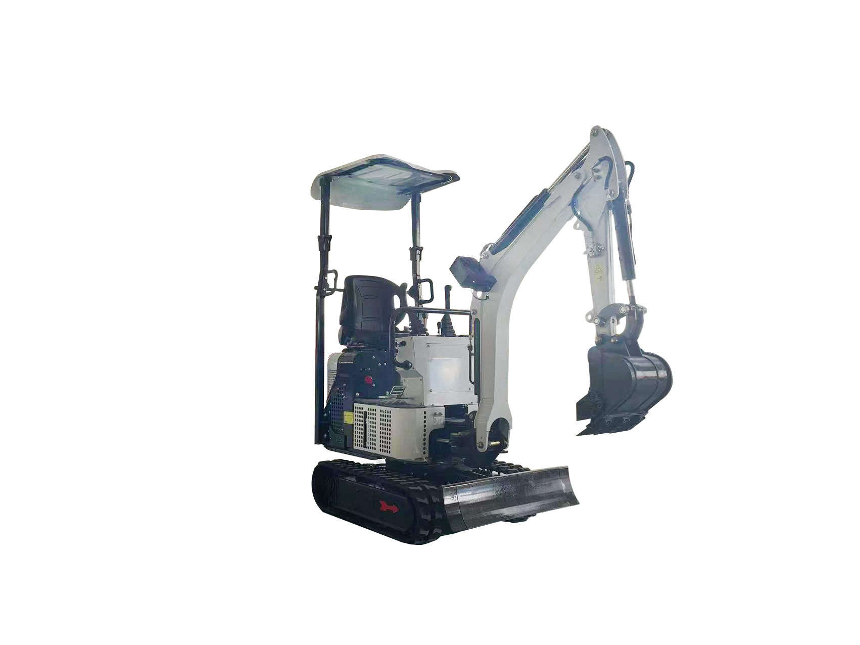 DW-13E 1300kgs Electric Li Lithium Battery Micro Mini Digger Excavator ...